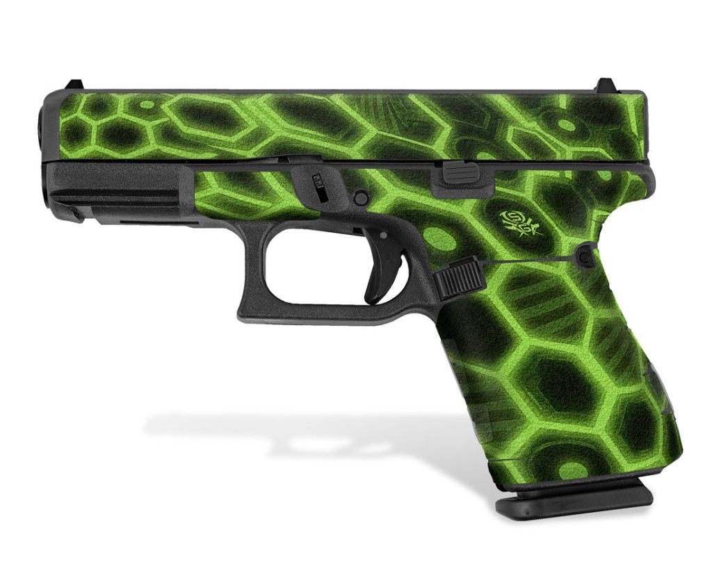 Gen 5 Glock 19 Decal Grip - Space Hex - Showgun Decal Grips